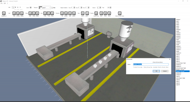 Simple 3D – SCADA Programming